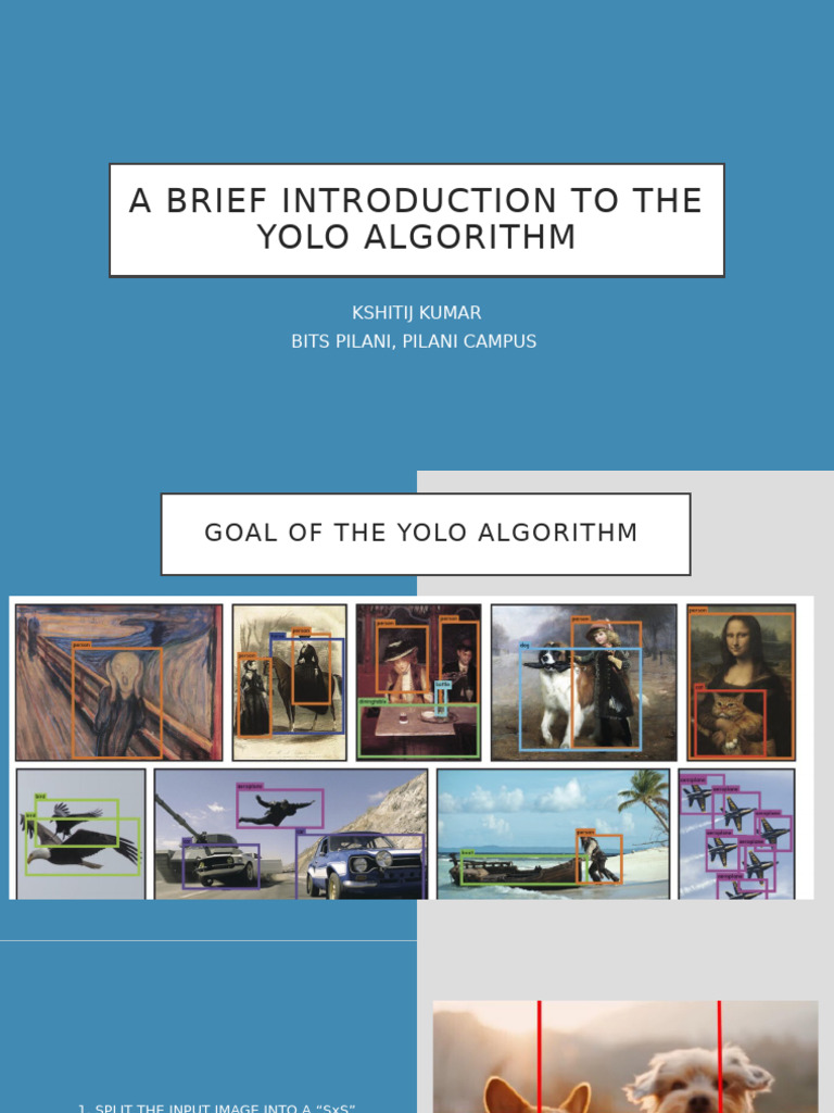 A Brief Introduction To The Yolo Algorithm | PDF