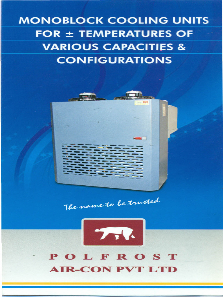 Monoblock Units | PDF