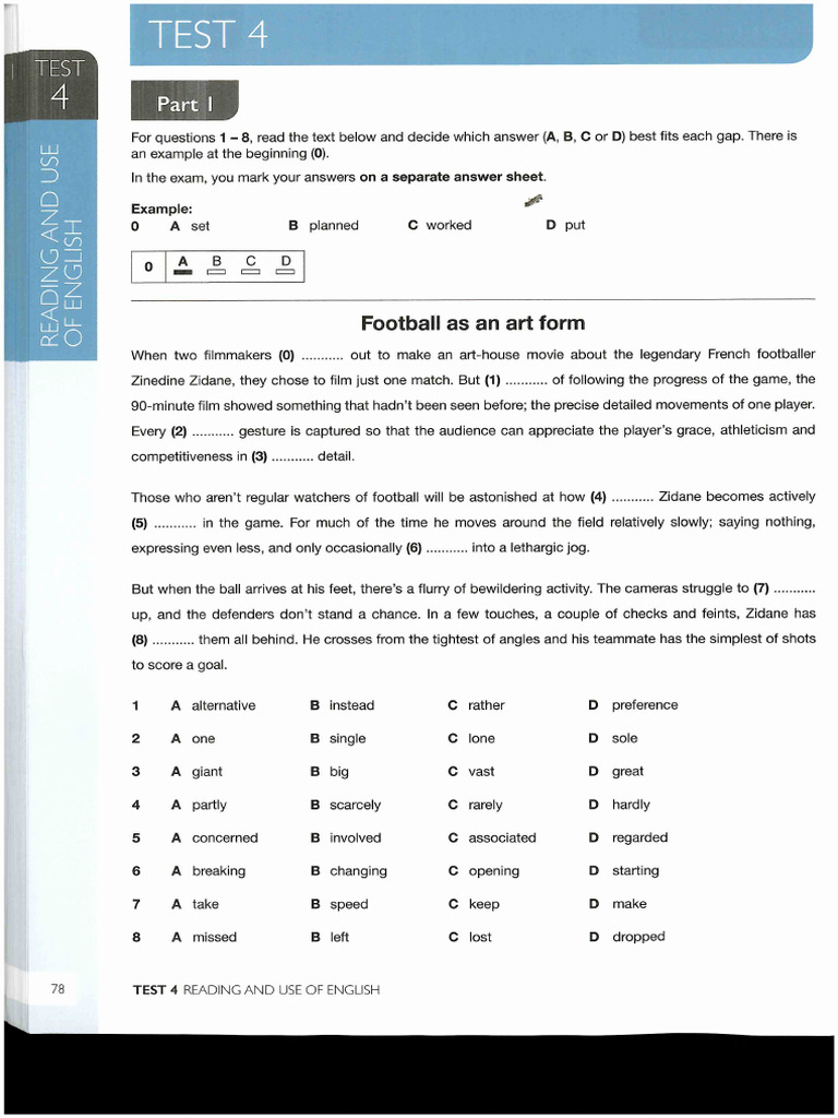 C1 Advanced Practice Test 4 | PDF