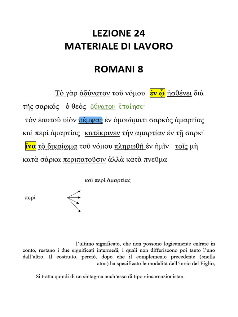 24 LEZIONE, Materiale | PDF