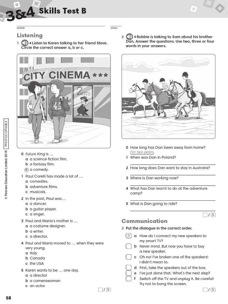 Skills_Tests_3_4_B_PDF | PDF