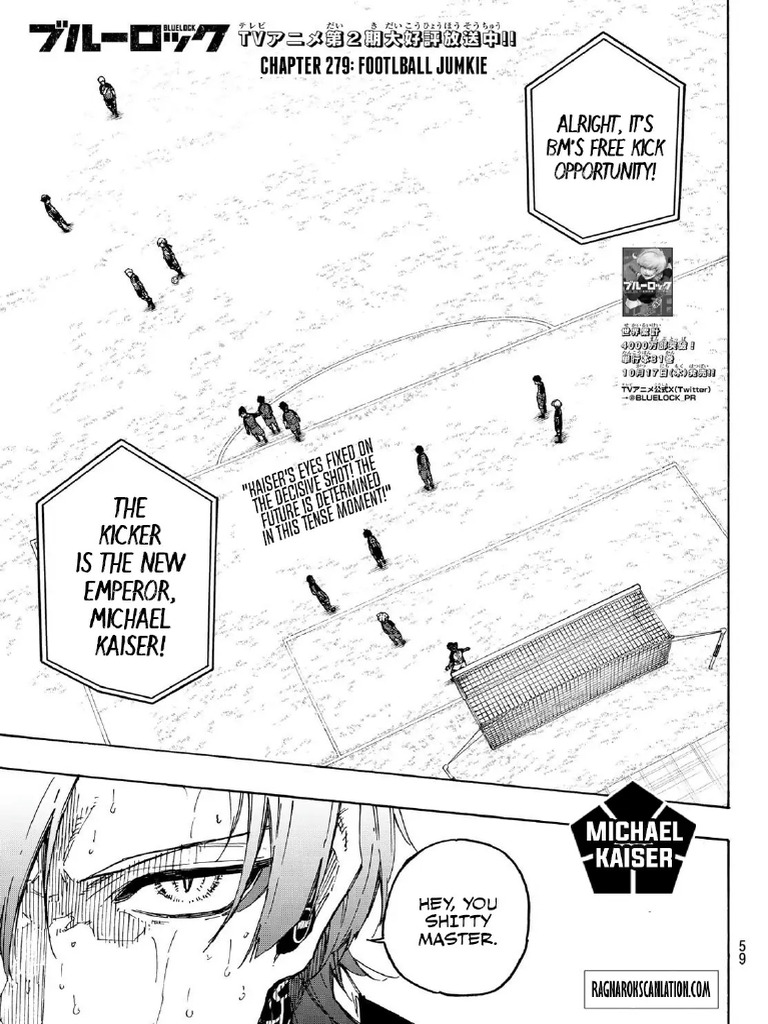 Blue Lock CH - 279 @Manga_Infinite | PDF