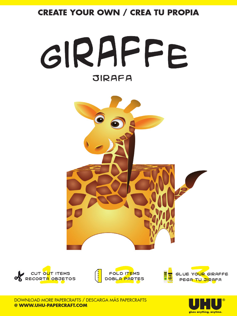 Giraffe Papercraft Instructions | PDF