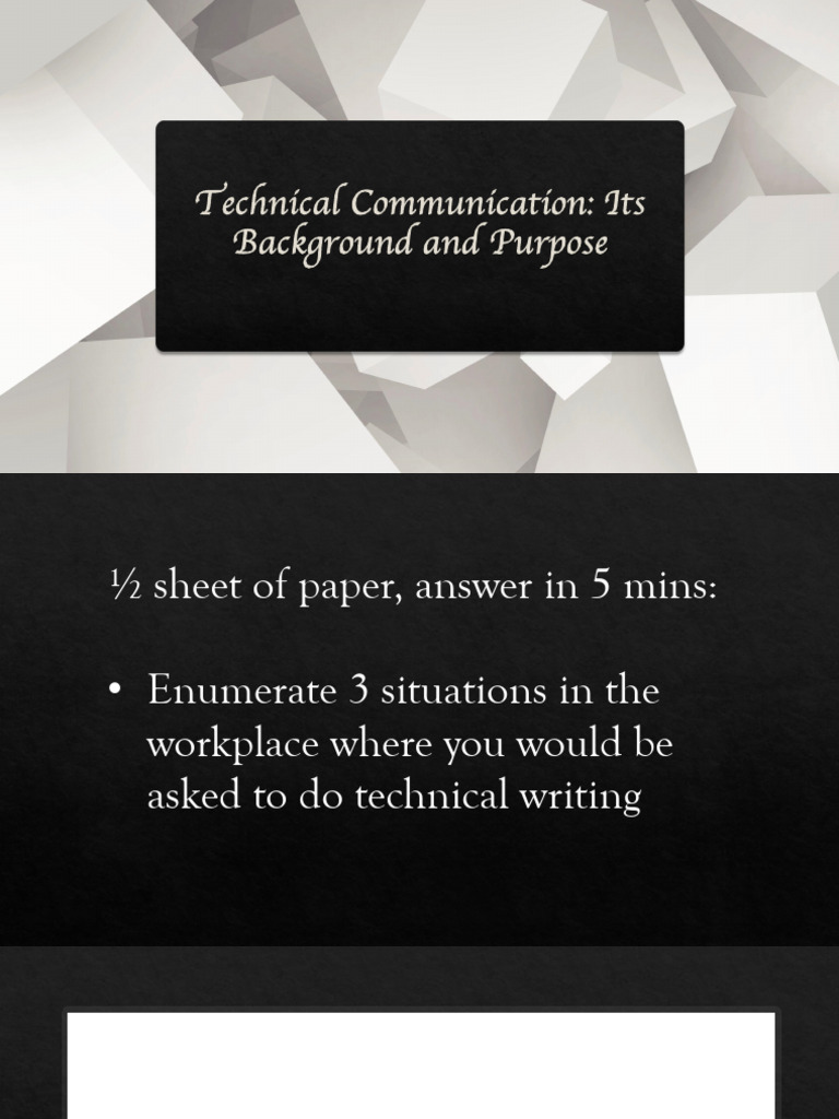 CHARACTERISTICS-OF-TECHNICAL-WRITING | PDF