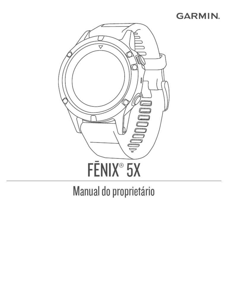 Fenix 5X OM PT-BR | PDF