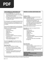 DBPR Food Employee Reporting Agreement | PDF | Foodborne Illness ...
