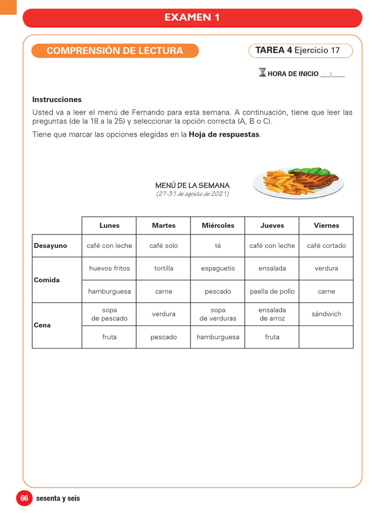 Ejercicio de Examen A1 | PDF