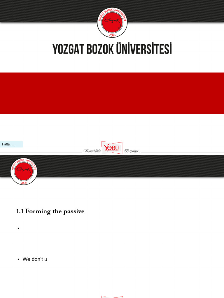 Module16-Passive Forms | PDF