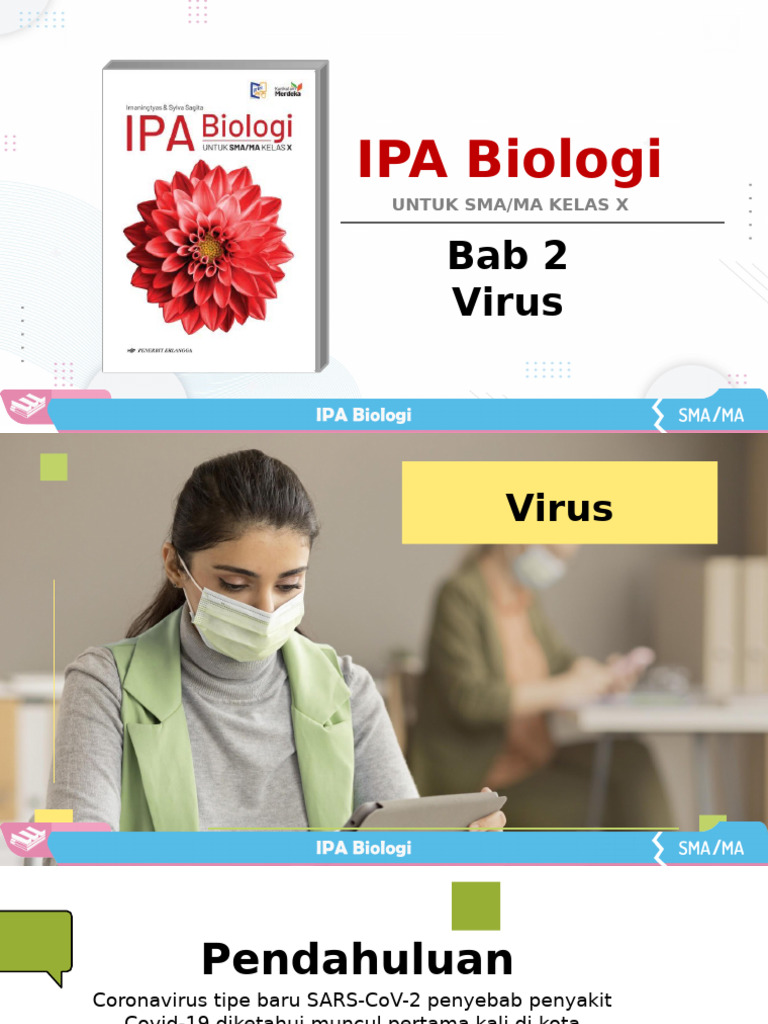 Bab VIRUS IPA Biologi Kelas X Kur Merdeka | PDF