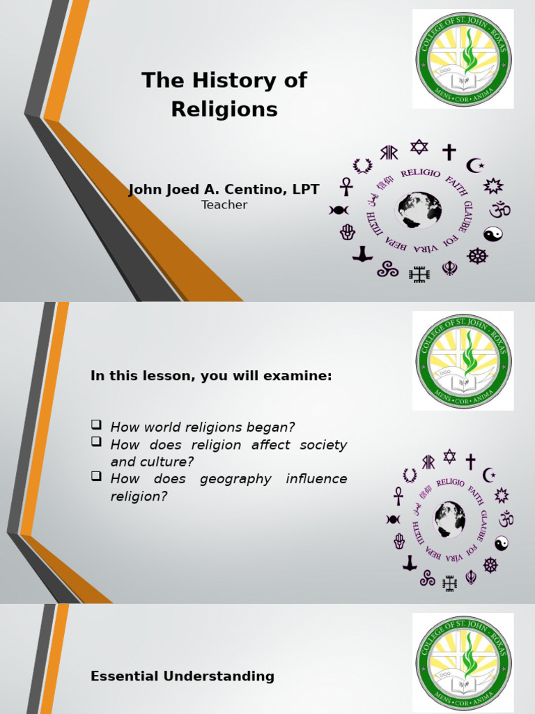2 The History of Religions | PDF