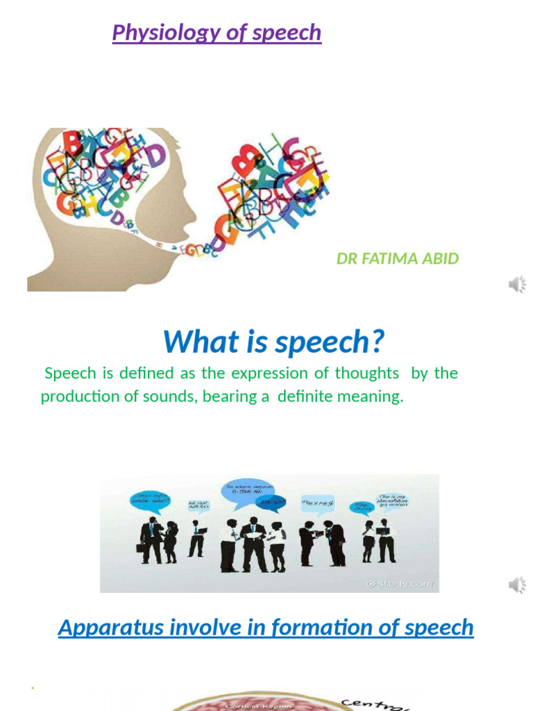 Speech | PDF