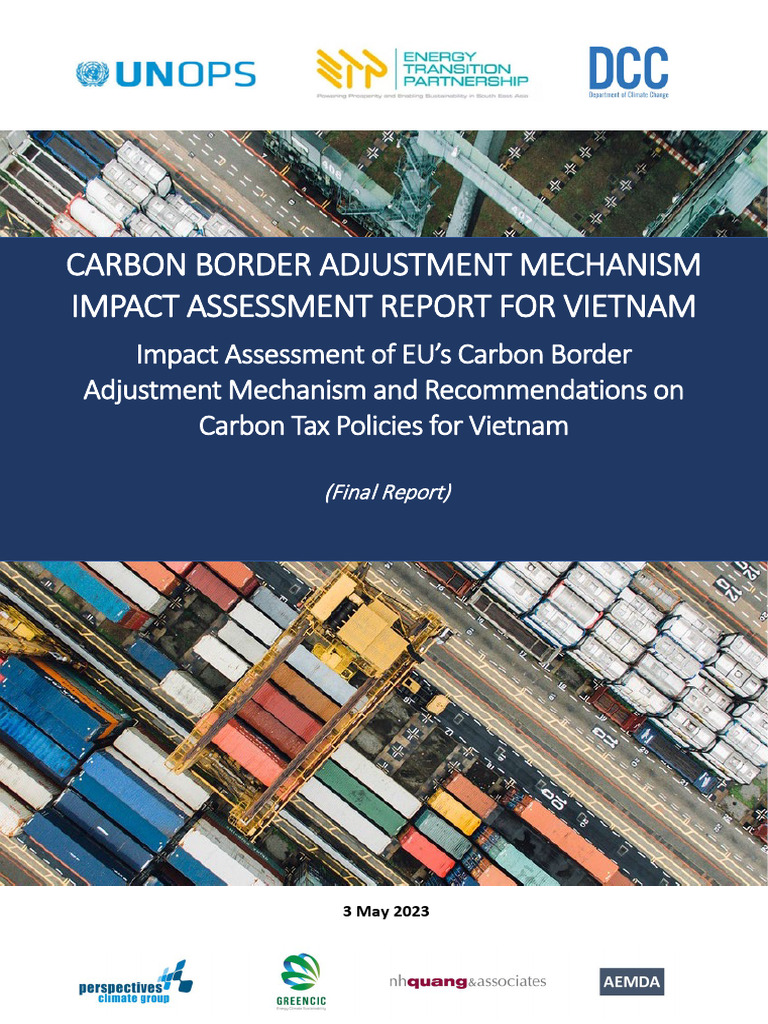 Final CBAM Assessment Report 20230503 | PDF
