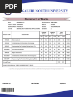 Sample University Marksheet Format | PDF