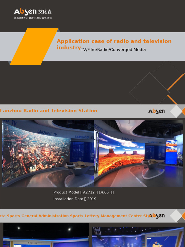 (Broadcasting) Absen Project Reference | PDF