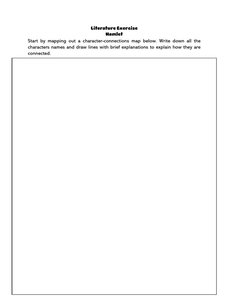 GR 12 Lit Ex. Hamlet | PDF