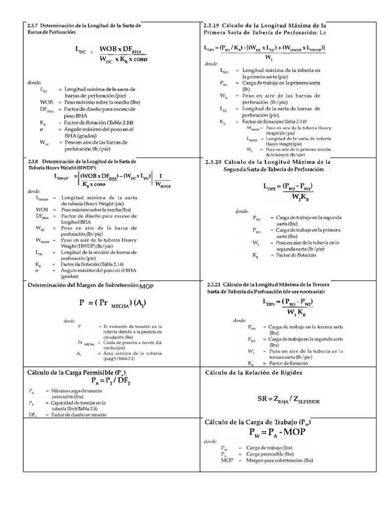 Formulario de Perfo 2 | PDF