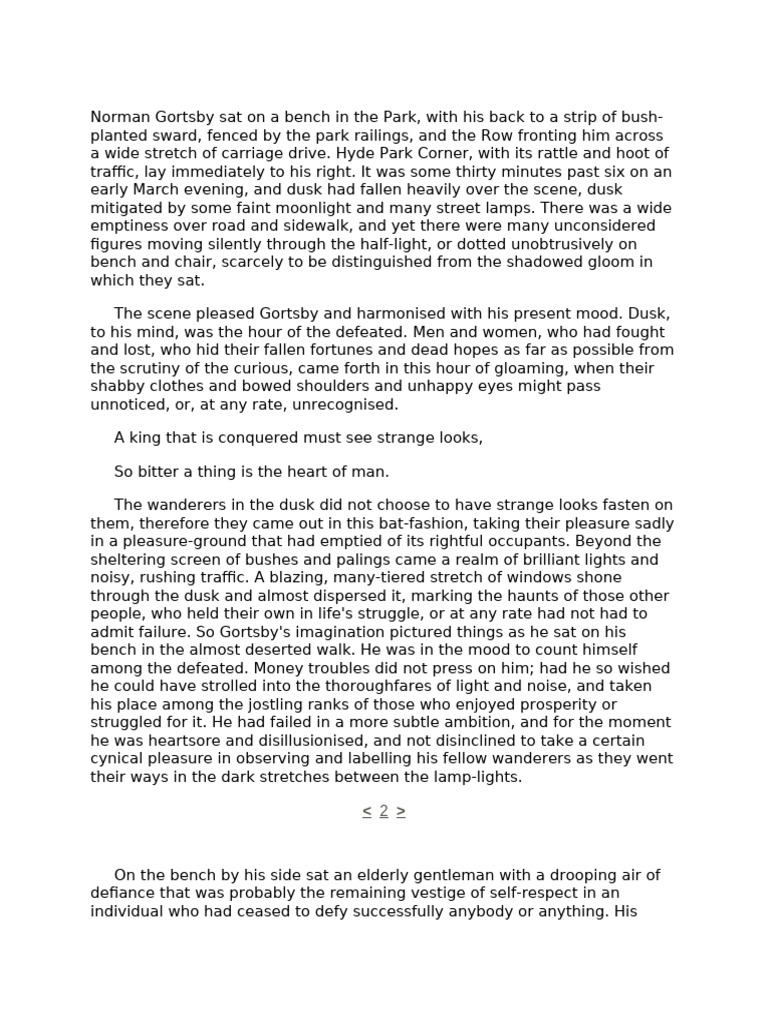 Dusk Story | PDF