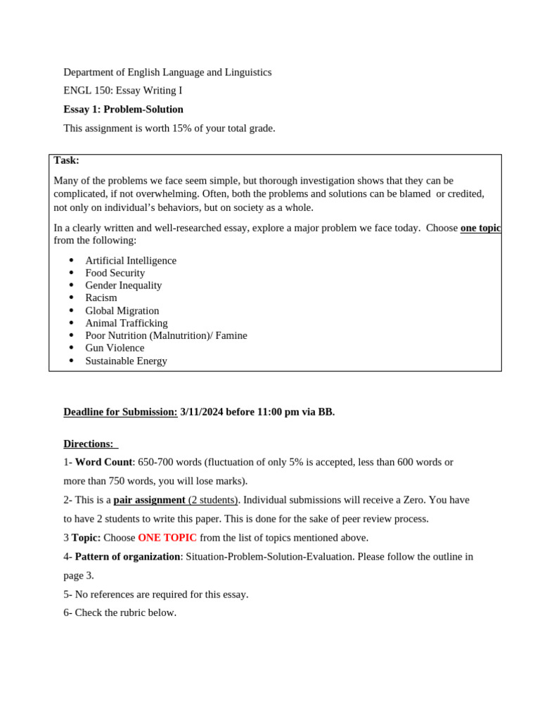 SPSE Assignment | PDF