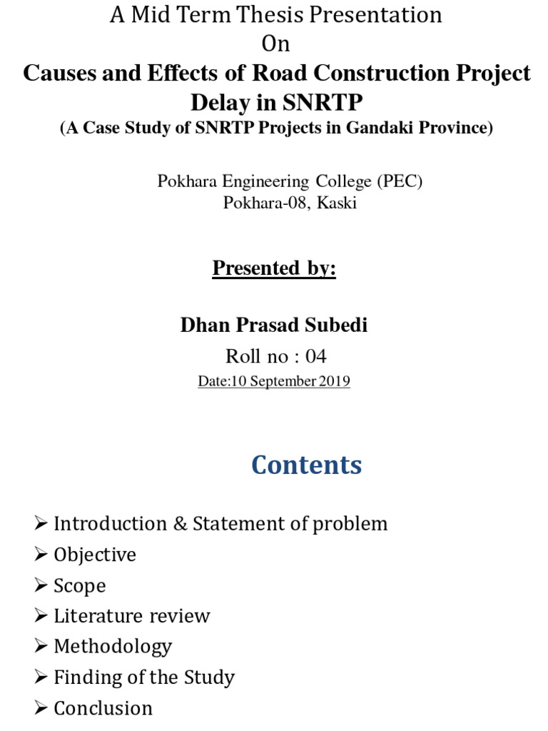 Mid Term Subedi, Dhan PD. | PDF