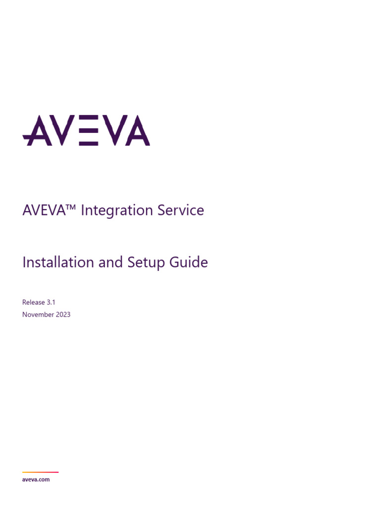AVEVA Integration Service Installation and Setup Guide | PDF