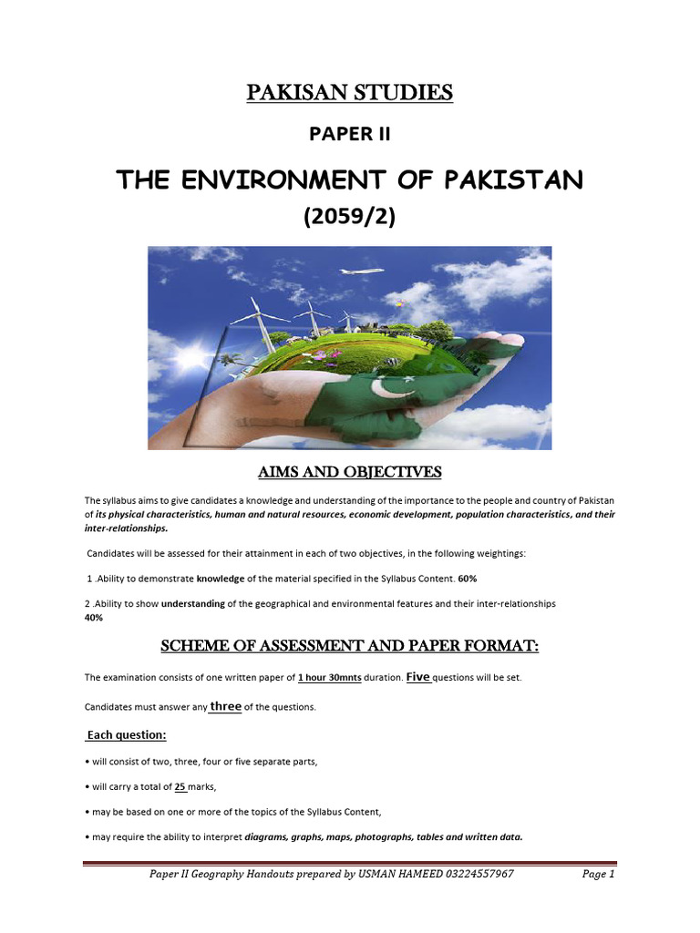 Pakistan Provinces and Cities Overview | PDF | Pakistan | Agriculture
