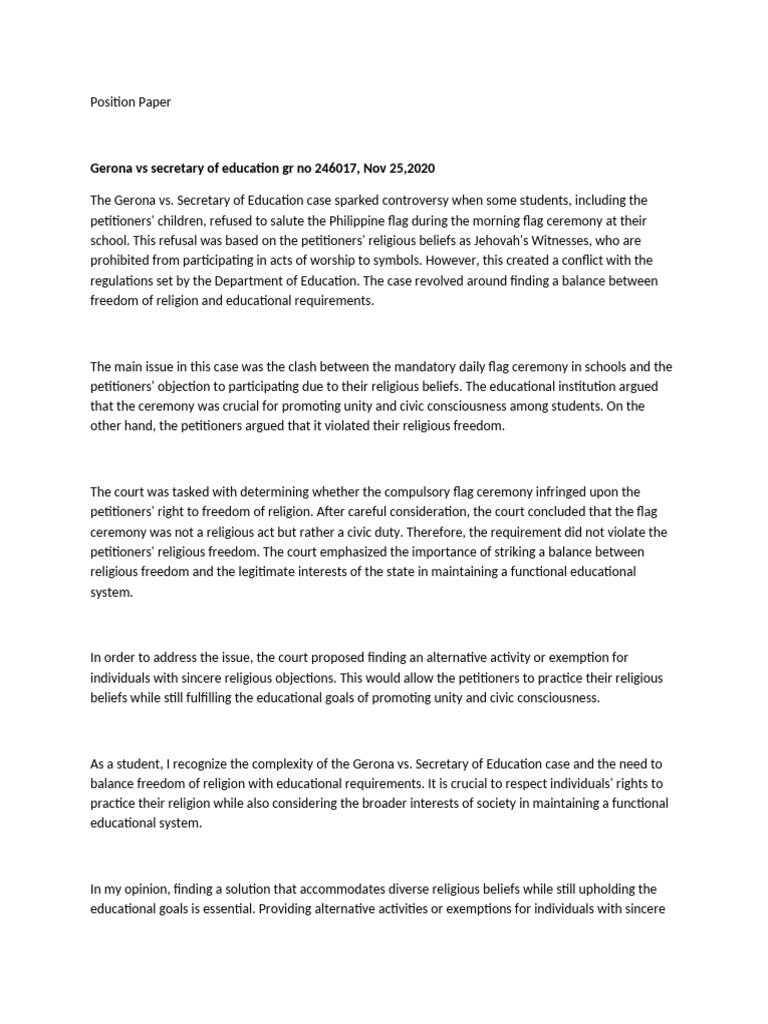 Position Paper WPS Office | PDF