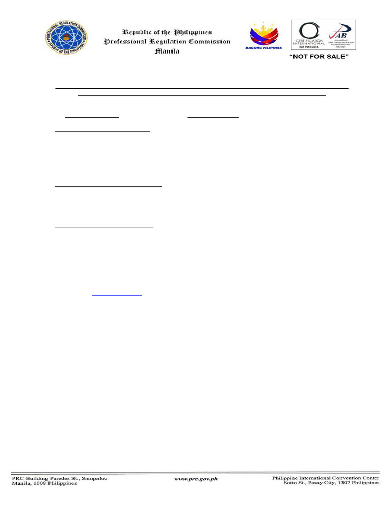 CPALE Exam Program OCTOBER 2024 Final - Revised | PDF | Calculator ...