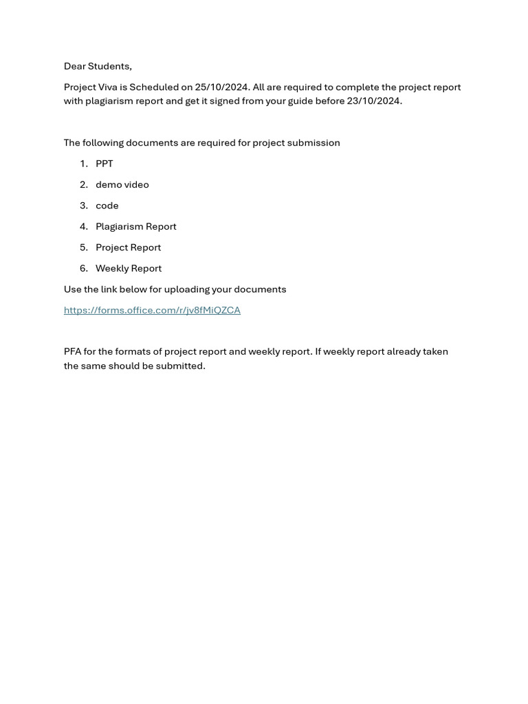 Project Final Submission For Viva 25-10-2024 | PDF