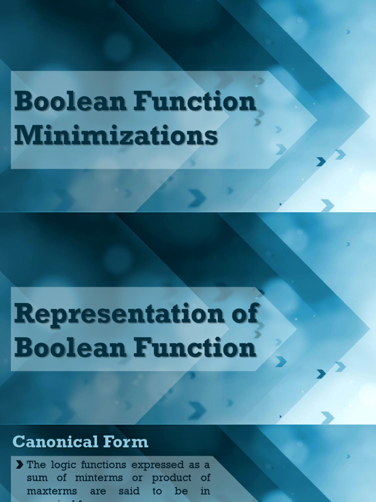 Chapter-4_Boolean Function Minimizations | PDF