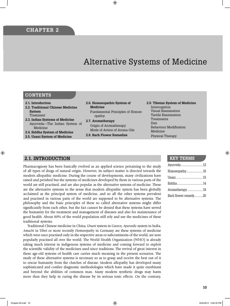 Chapter 02 | PDF | Ayurveda | Homeopathy