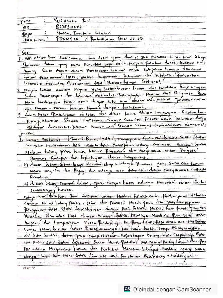 PDGK4201 YeniVadilaPutri Tugas2 | PDF