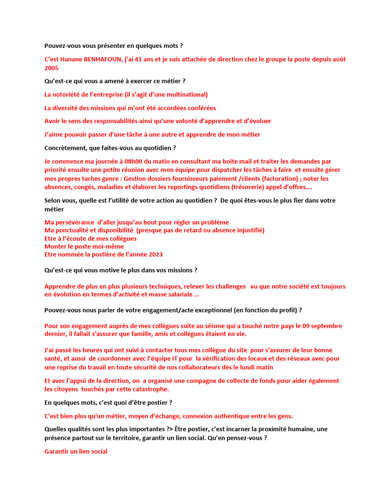 Interview | PDF