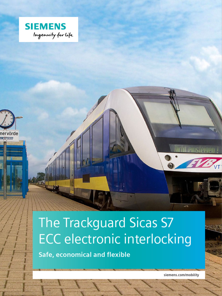 SICAS S7 ECC Interlocking System Brochure 2 | PDF