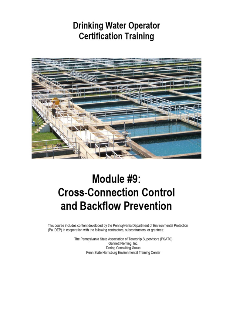 Dw-09 Cross Conn WB Final | PDF | Law | Technology & Engineering