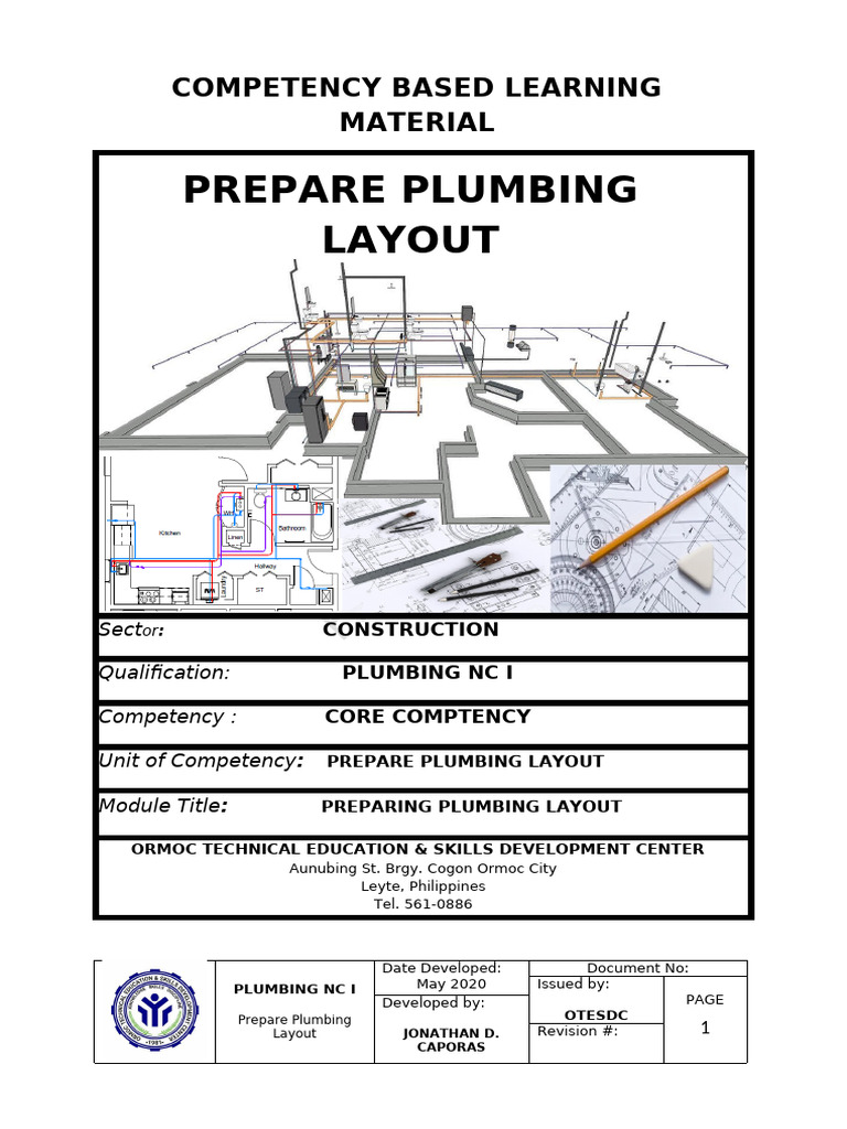 Plm1-Core 1. Prepare Prepare Plumbing Layout | PDF