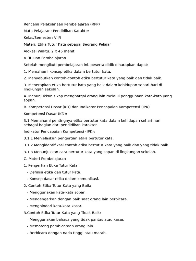 RPL Tata Bahasa | PDF
