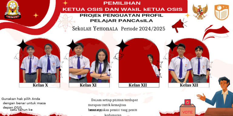 Merah Putih Modern Dirgahayu Republik Indonesian Spanduk | PDF