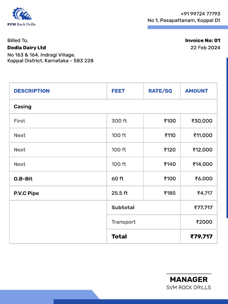 SVM Rock Drills | PDF