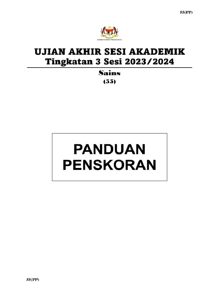 Sains f3 | PDF