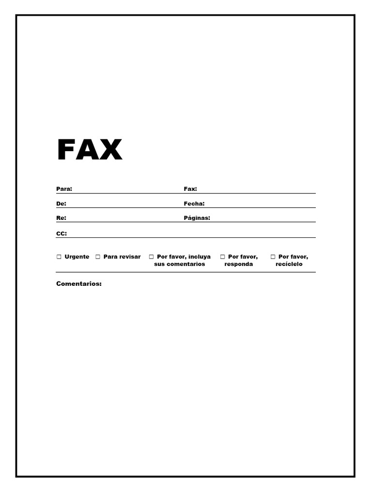 Fax | PDF