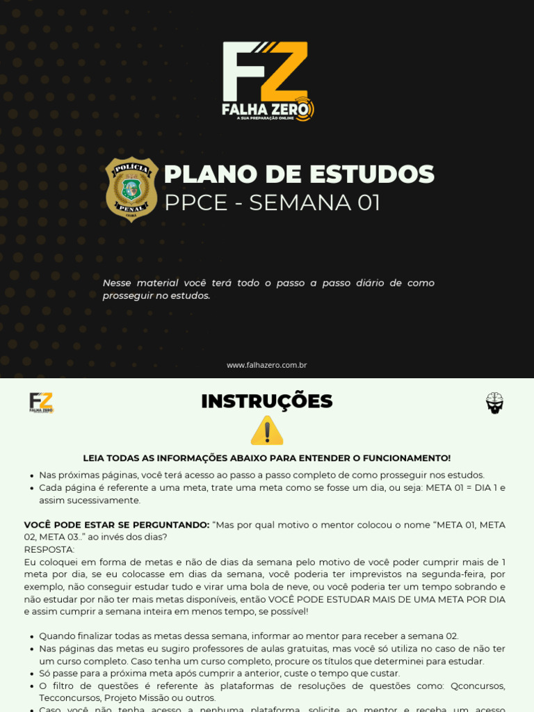 Semana 01 - Ppce - Falha Zero | PDF