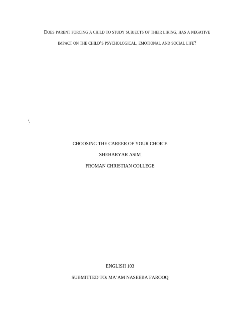 Research Paper | PDF | Self-Improvement