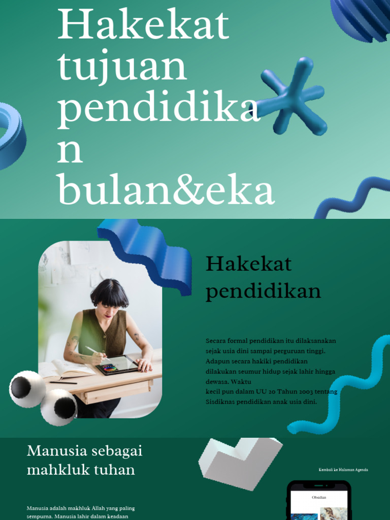 Tujuan & Hakikat Pendidikan | PDF