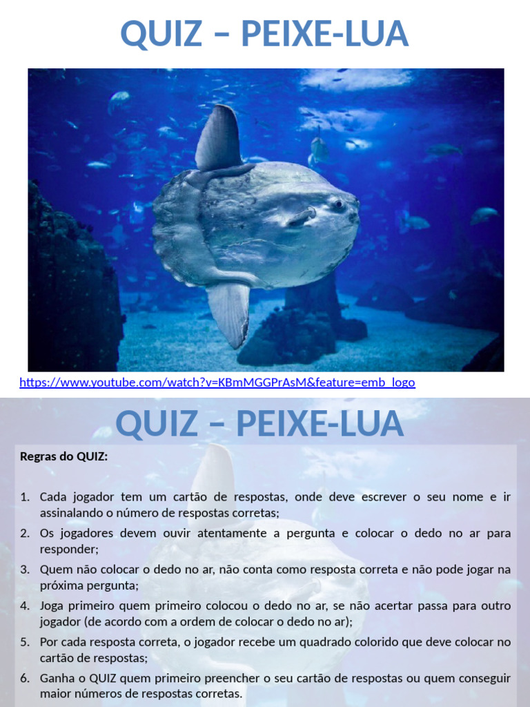 Peixe Lua | PDF