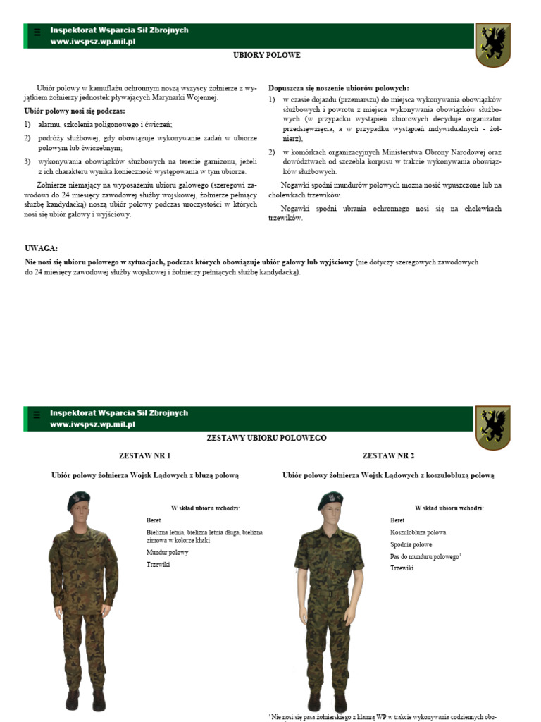 03 Ubior Polowy Ok | PDF