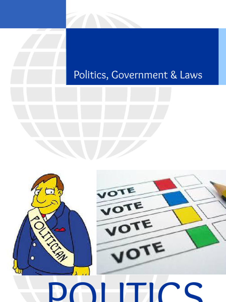 Chapter7 Politics and Laws.pptx | PDF