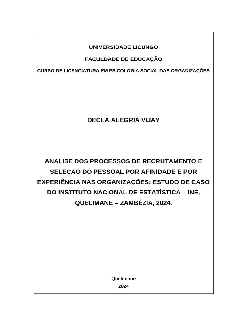 Decla Projeecto (Salvo Automaticamente) | PDF