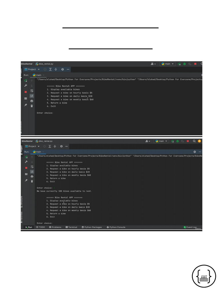 Bike Rental System | PDF