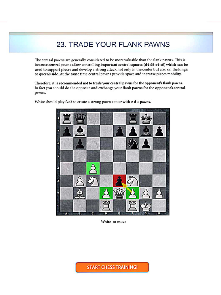 Important Chess Principles-F | PDF