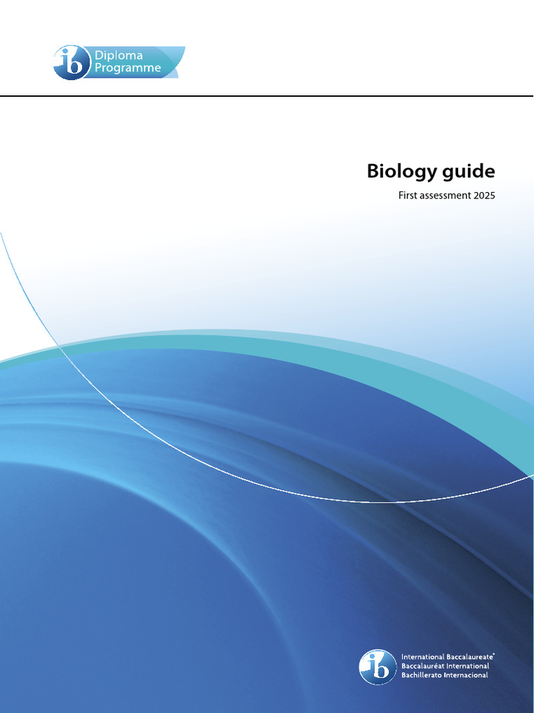 Biology Guide 2025 | PDF